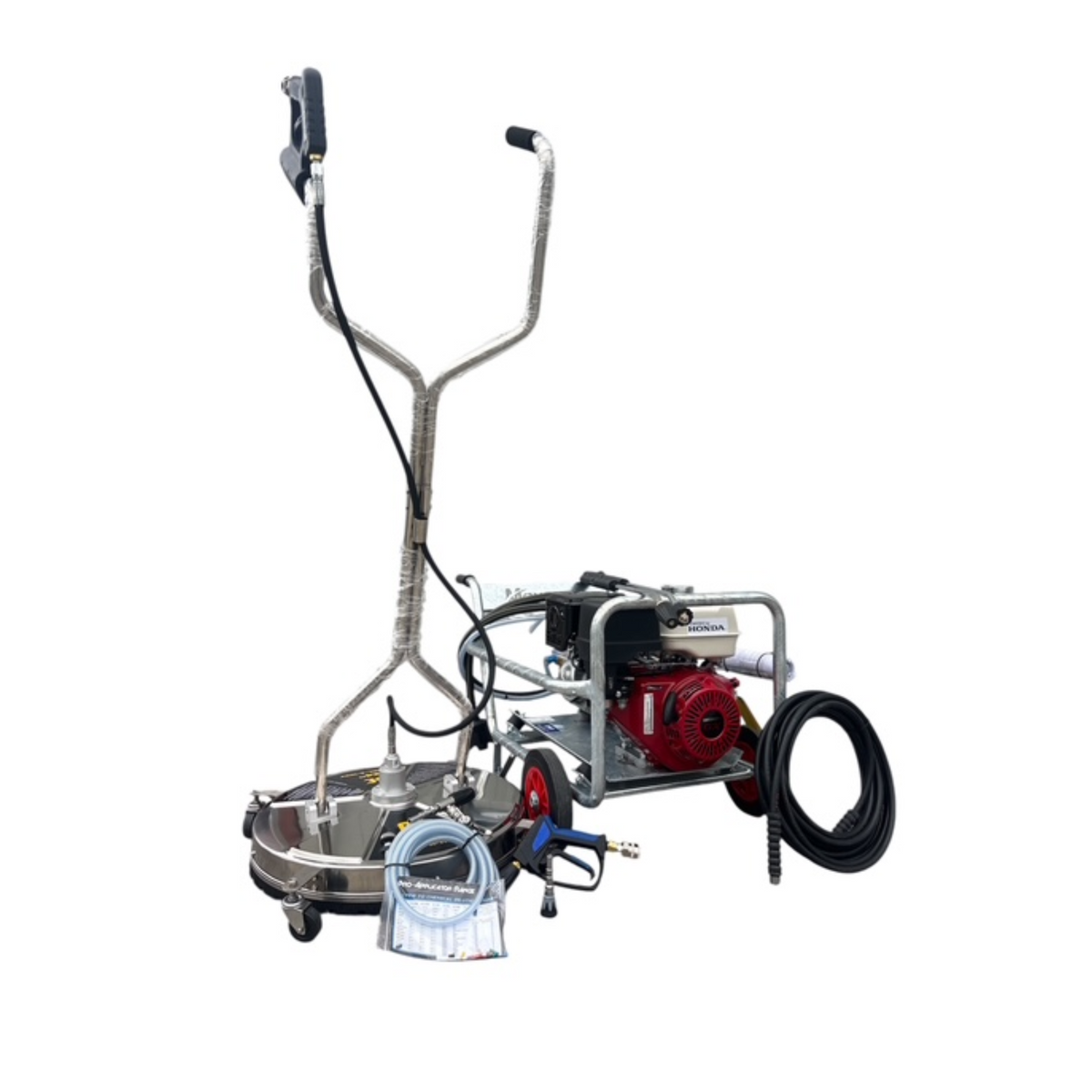 Honda GX390 Galvanized Frame - Professional Pressure Washer Bundle ...